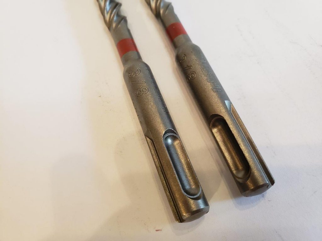 2x New Hilti Hammer Drill Concrete Bits, TE-C3X 3/8in 6in MP6, Part ...