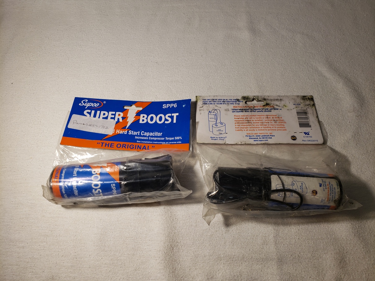 Relay and Start Capacitor SPP6-SUPER BOOST | Chicago HVAC tools and ...