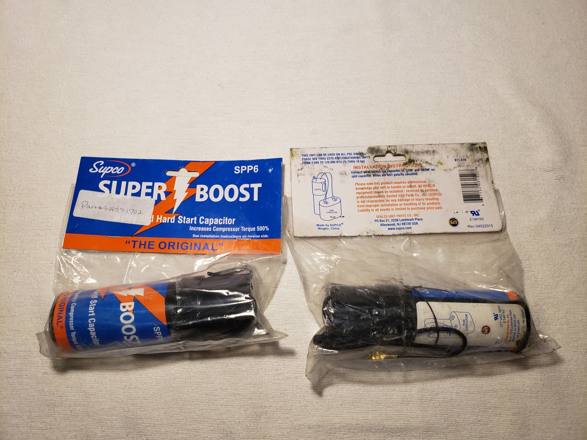 Relay and Start Capacitor SPP6-SUPER BOOST | Chicago HVAC tools and ...