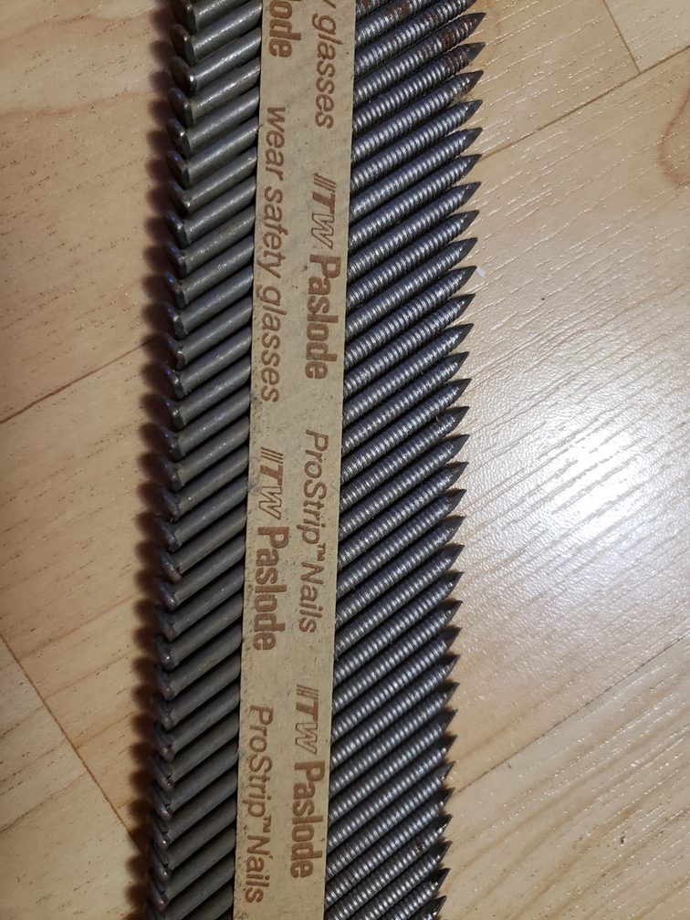 125x 45 Nails in strip, ITW Paslode Pro Strip Nails 2 in | Chicago HVAC ...