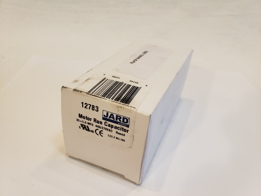 JARD 35 + 5 MFD x 370 or 440 VAC Motor Dual Run Capacitor Round 12783 ...