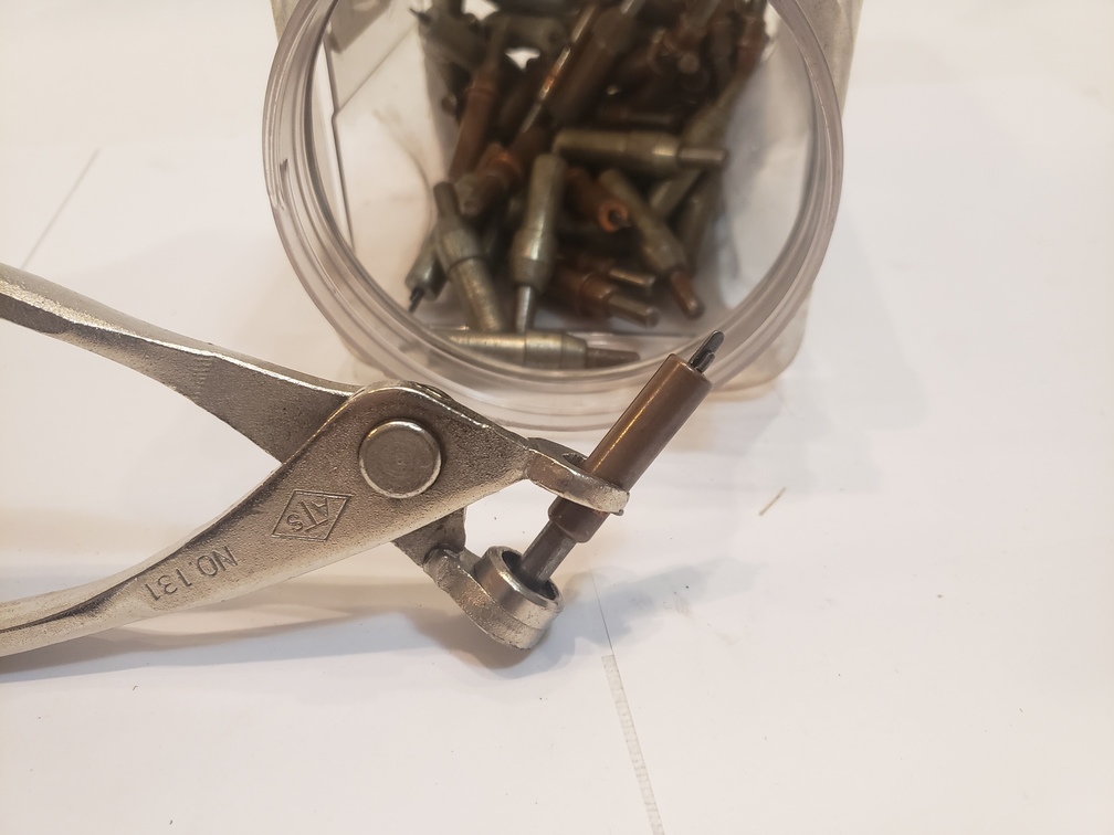 Lot of Aircraft Tool Supply Cleco Pliers ATS No. 131 Sheet Metal Body ...