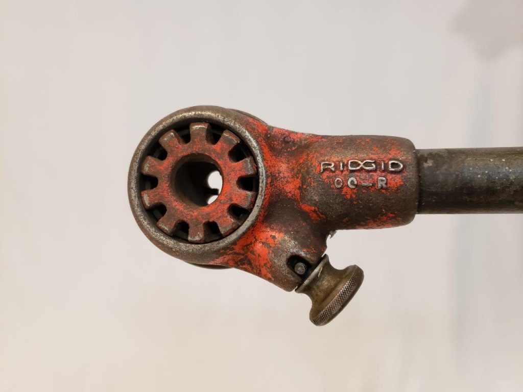 RIDGID Pipe 00-R Hand Ratchet Threader & 1/2 die head | Chicago HVAC ...