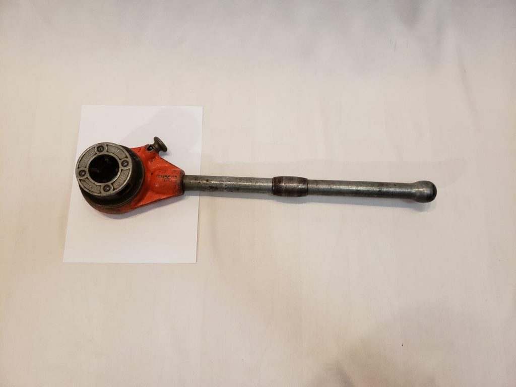 RIDGID Pipe 12-R Hand Ratchet Threader No. D-286 & 1 inch die head ...