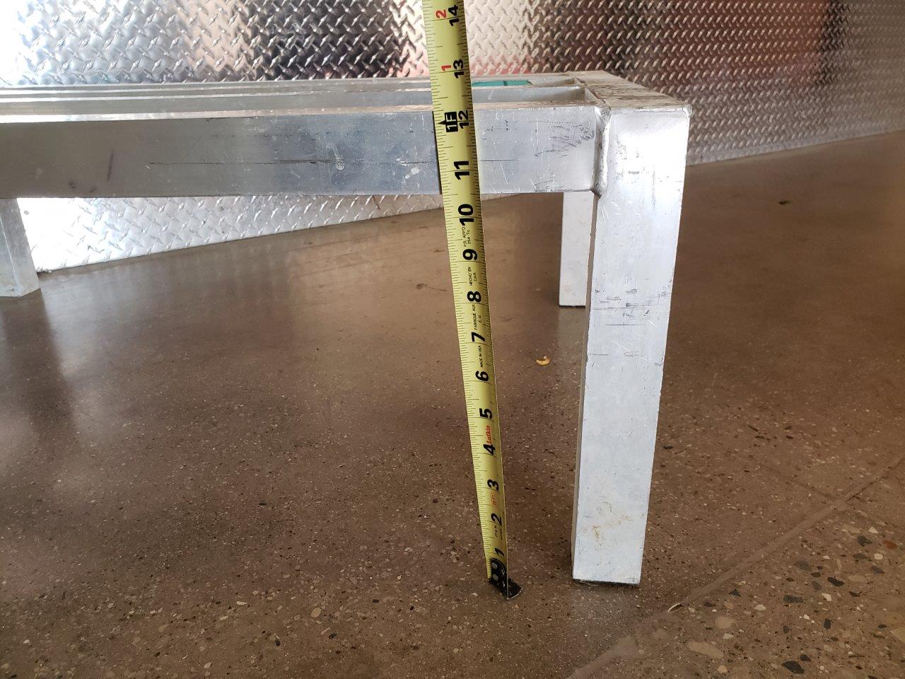 Advance Tabco DUN-2436 36″ x 24″ x 12″ Aluminum Dunnage Rack – 2,000 lb ...