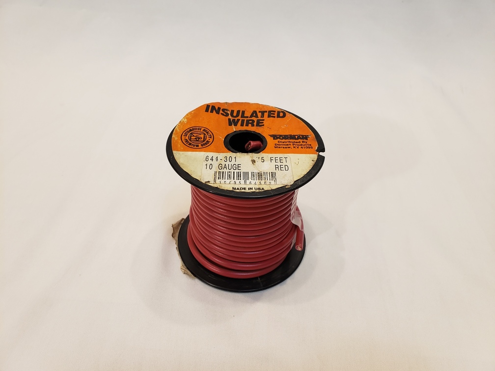Dorman 85740 10 Gauge Red Primary Wire-Spool | Chicago HVAC tools and ...