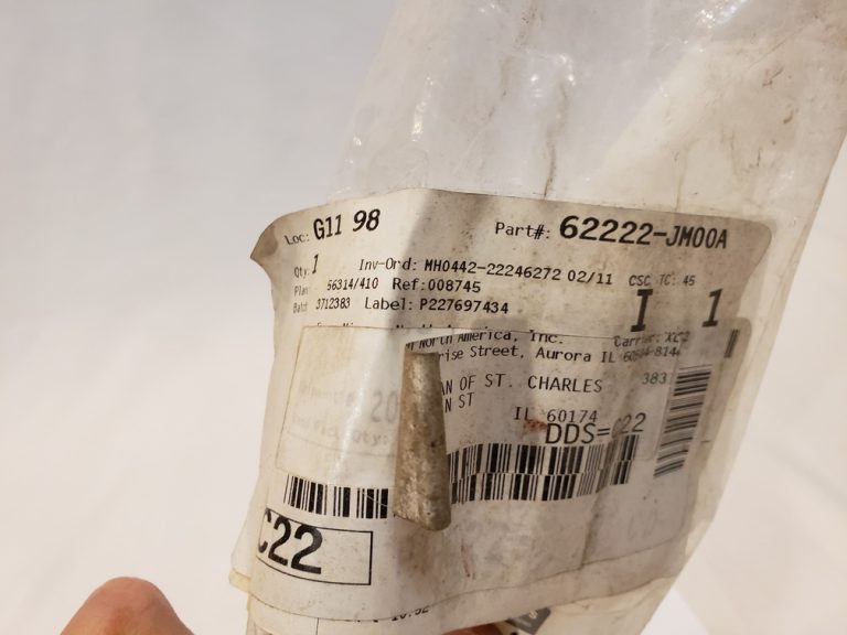 Genuine Right Side Front Bumper Bracket 62222-JM00A | Chicago HVAC ...