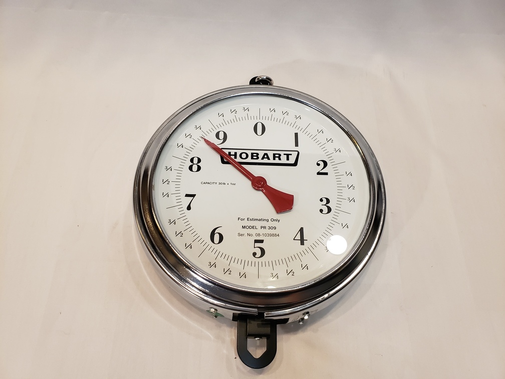 Hobart PR309-1 Hanging Dial Scale w/ Chart & 30 lbx1 oz | Chicago HVAC ...