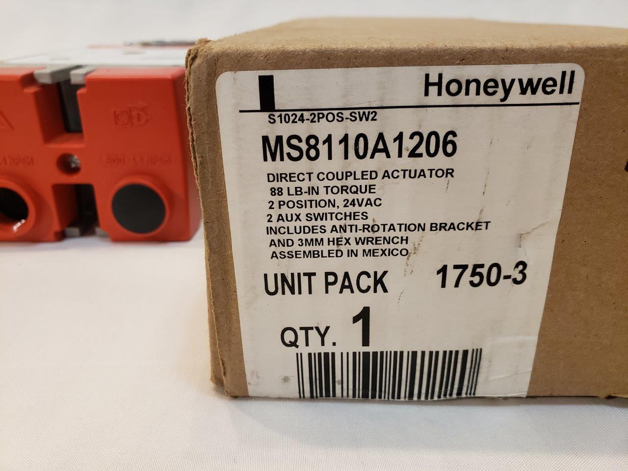 Honeywell MS8110A1206 Dca 24V 2-Pos S/R 88#In W/2 Aux | Chicago HVAC ...