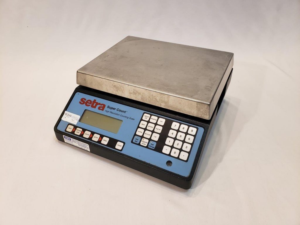 Setra High Resolution Counting Scale, Super Count SC-55 Industrial ...