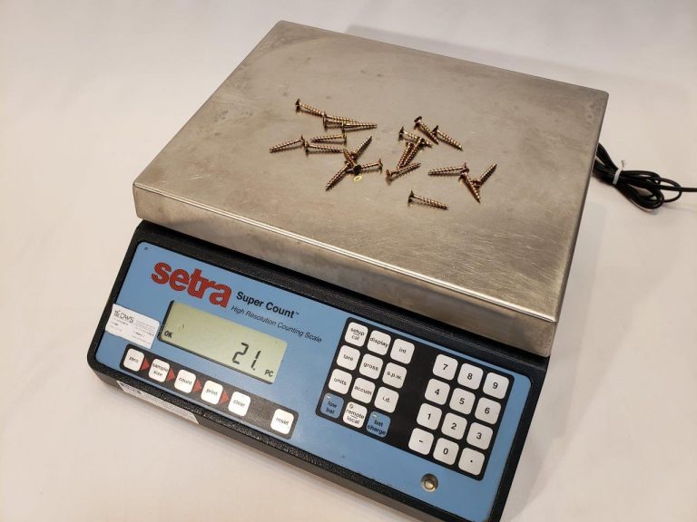 Setra High Resolution Counting Scale, Super Count SC-55 Industrial ...