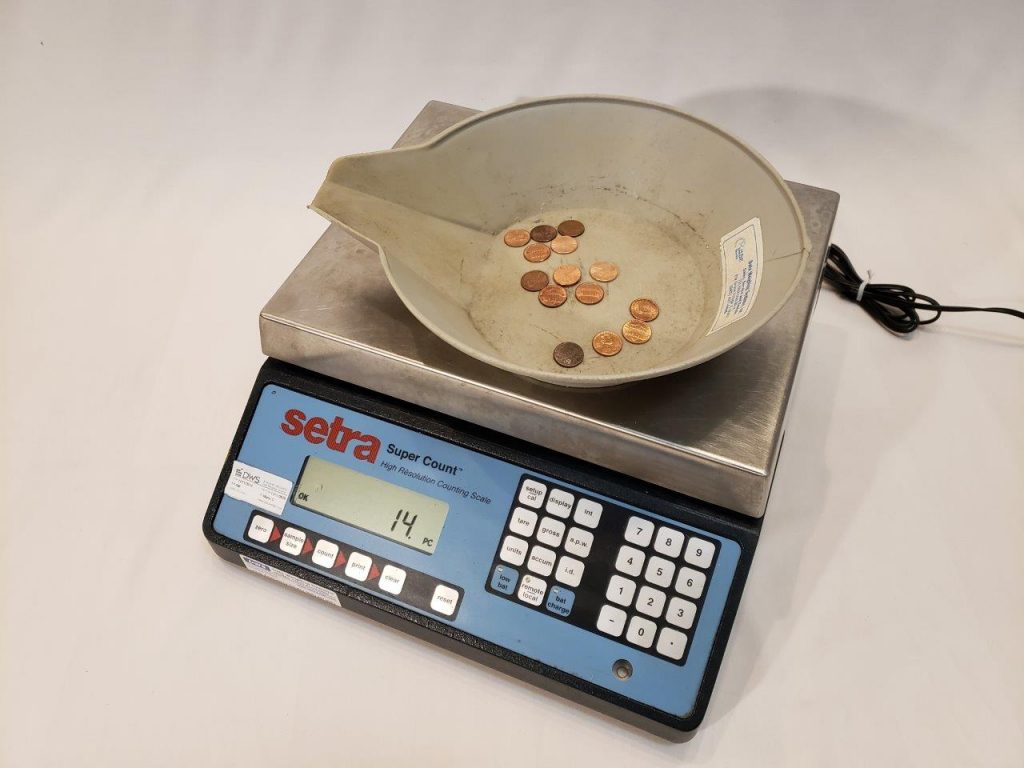 Setra High Resolution Counting Scale, Super Count SC-55 Industrial ...