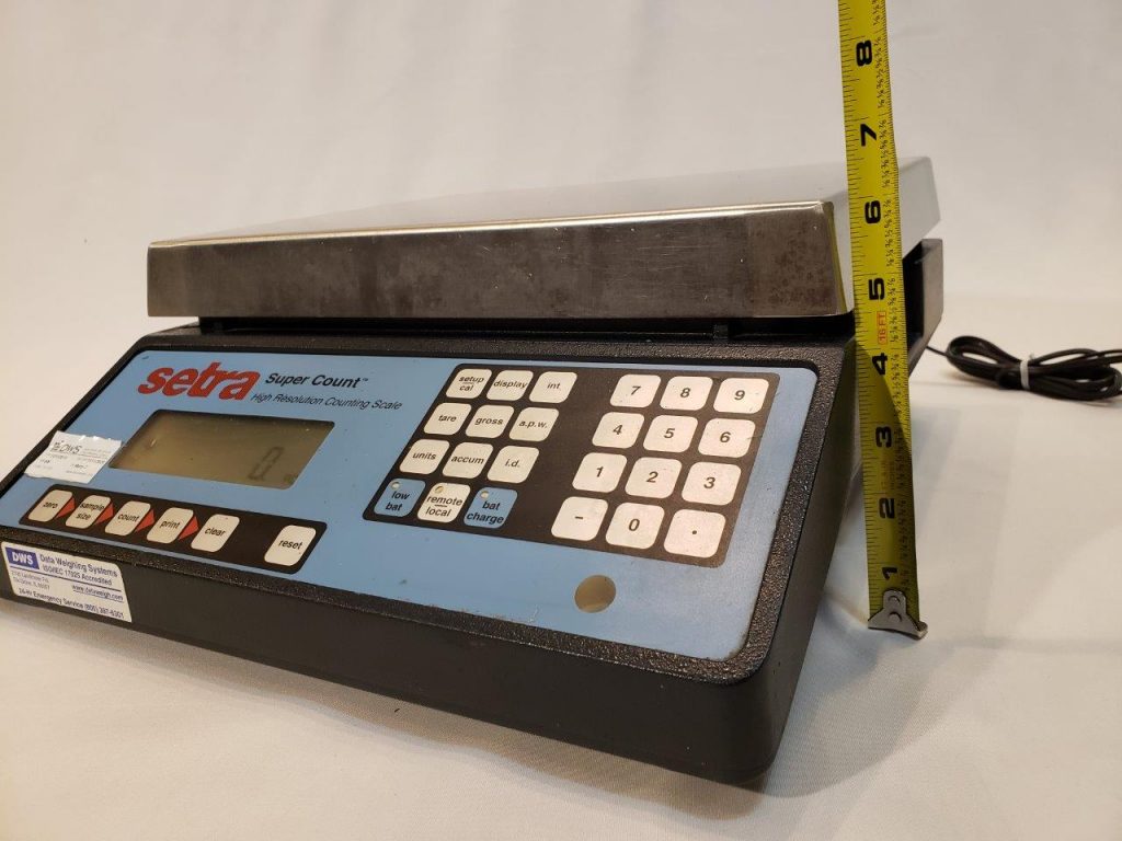 Setra High Resolution Counting Scale, Super Count SC-55 Industrial ...