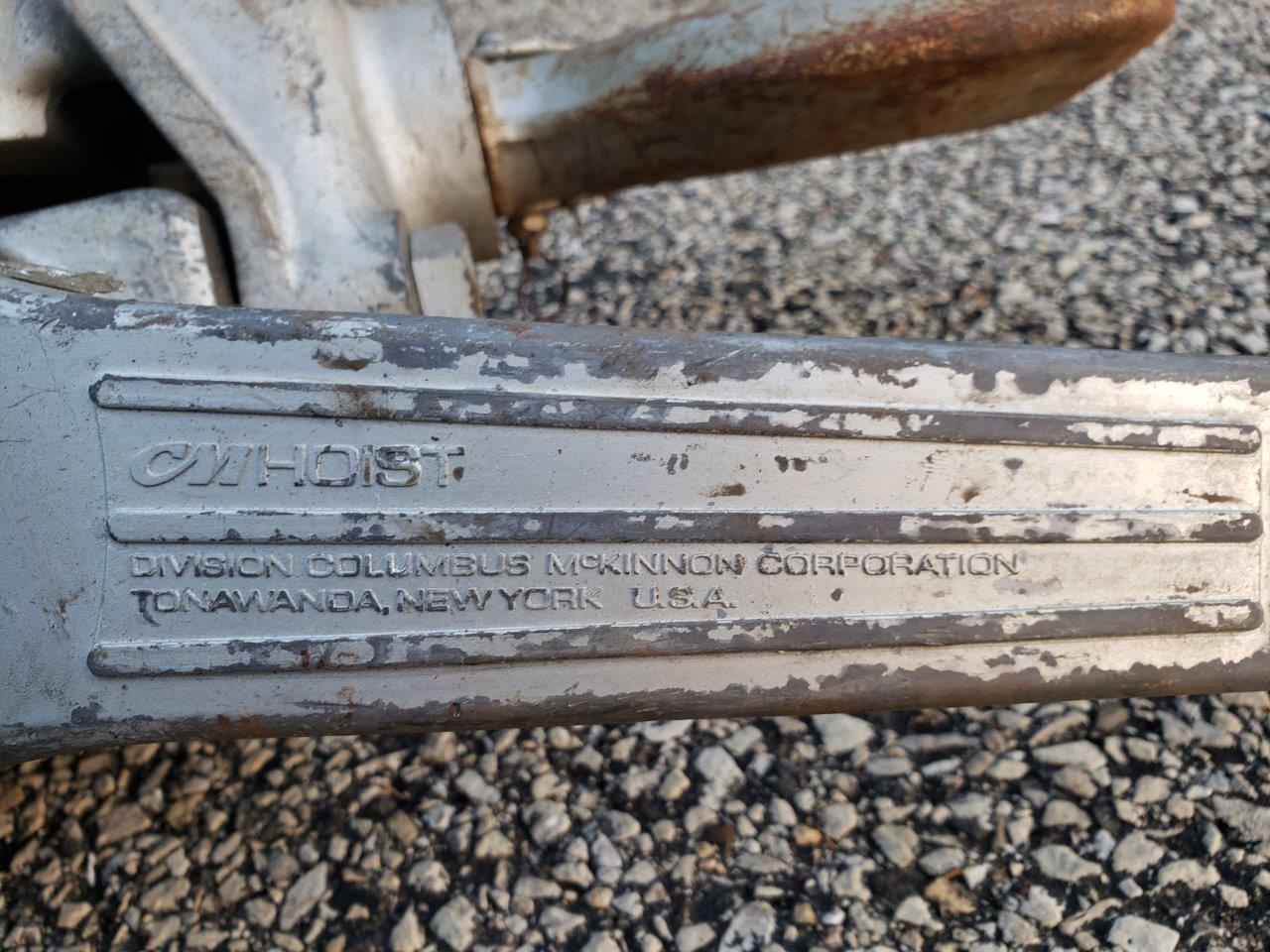 CM Hoist Puller Model B and 6 Tonne Hook Suspension Heavy Duty ...