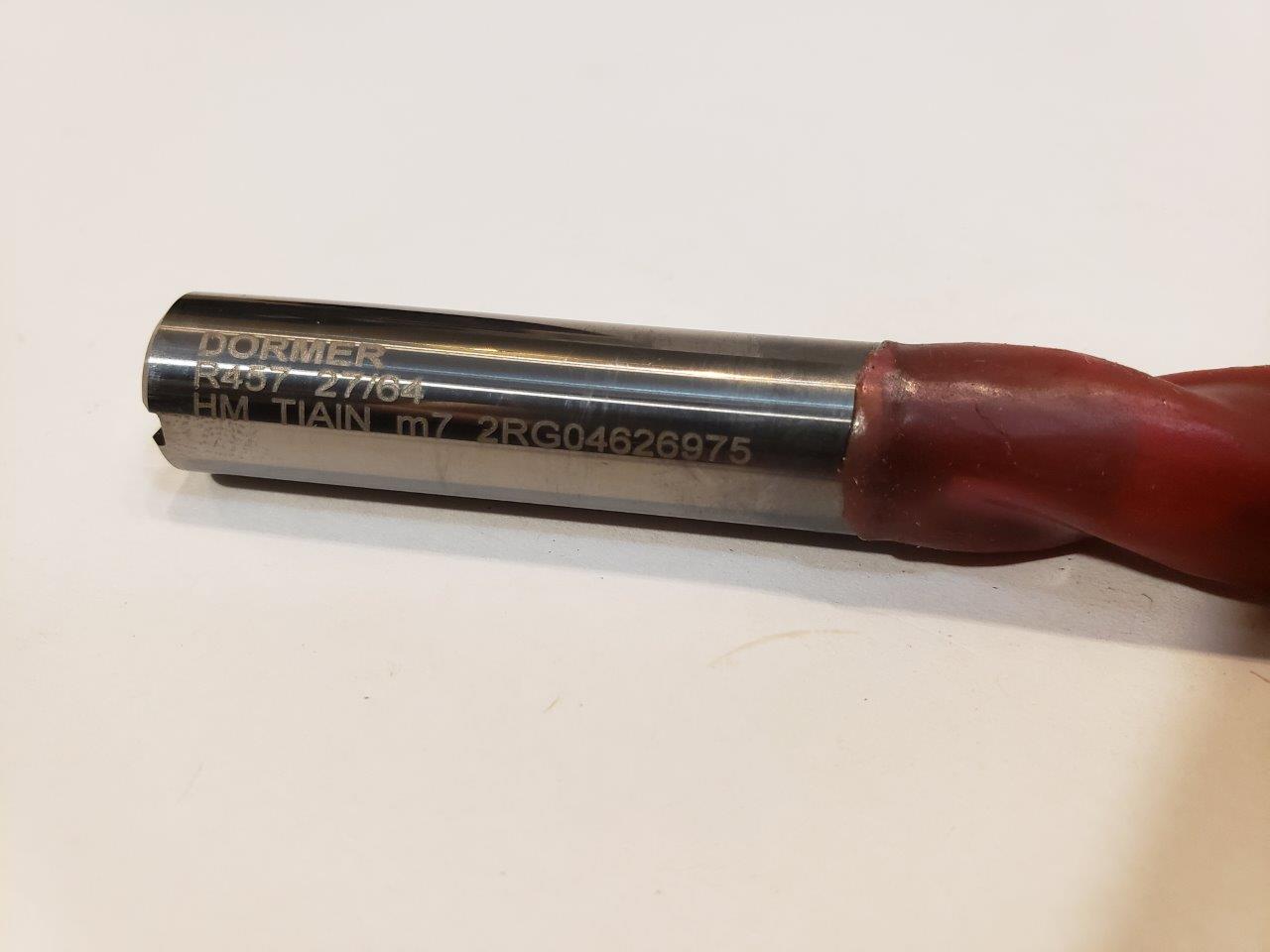 Dormer R457 Multi-Application Short Length Drill Bit, 27/64 in Drill ...