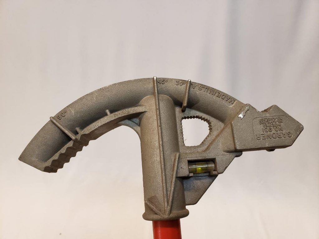 Gardner NO. 931 Hand Bender, 3/4″ Thinwall 1/2″ Rigid with Gardner ...