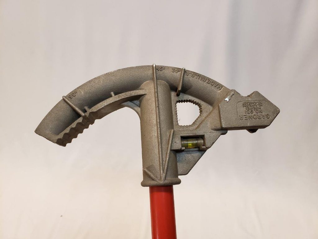 Gardner NO. 931 Hand Bender, 3/4″ Thinwall 1/2″ Rigid with Gardner ...