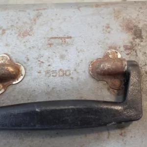 18″ Vintage Craftsman Gray Metal Tool Box Mechanics Tool Carry Box with ...