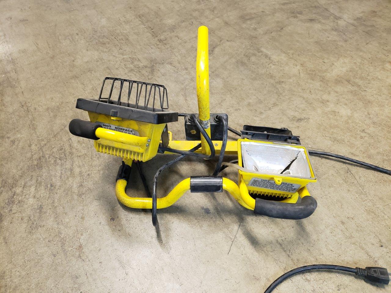 Double Portable Work Light | Chicago HVAC tools and supplies