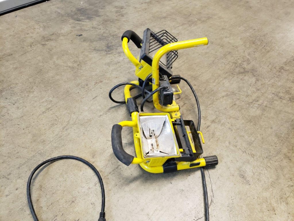 Double Portable Work Light | Chicago HVAC tools and supplies