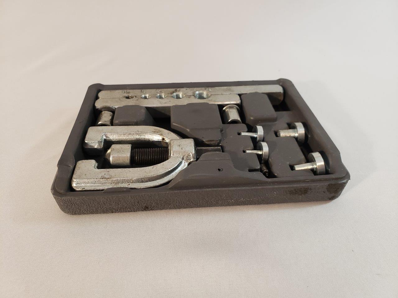 Automotive Brake Line Double Bubble Flaring Tool Set with adapters Kit ...