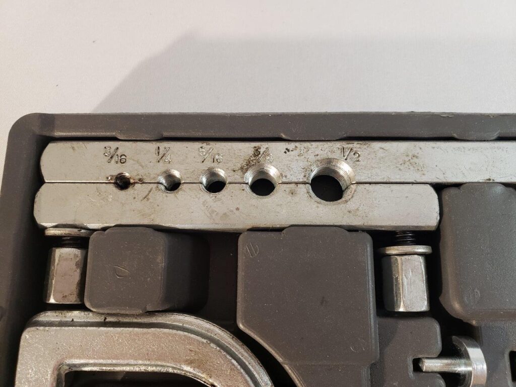 Automotive Brake Line Double Bubble Flaring Tool Set with adapters Kit ...