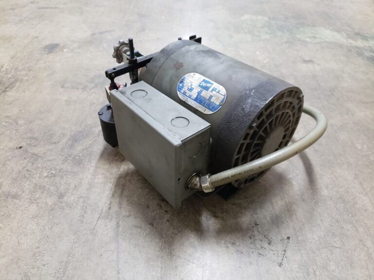 Doerr Electric Corp. LR-13758 1Hp 1740RPM 115/230V 1Ph AC Motor + Speed ...