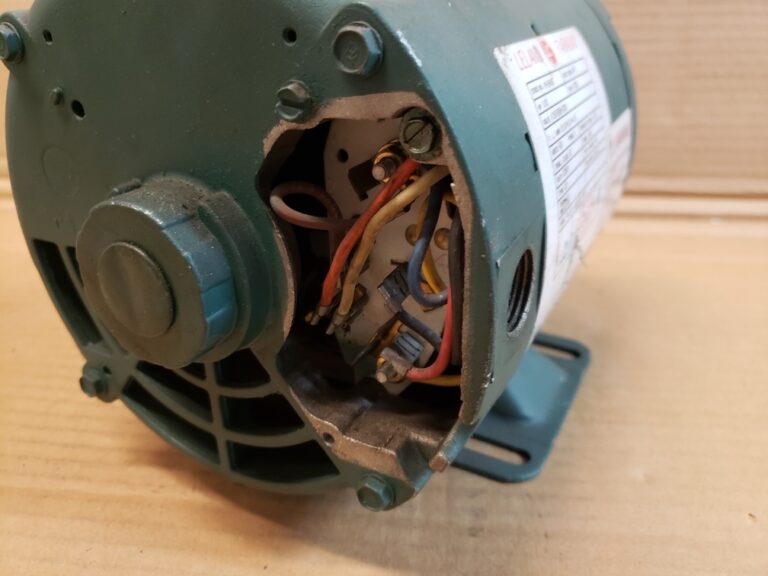 Leland Faraday M-240E Electric Motor 1/2HP 1725RPM 115/208-230V J56 8 ...