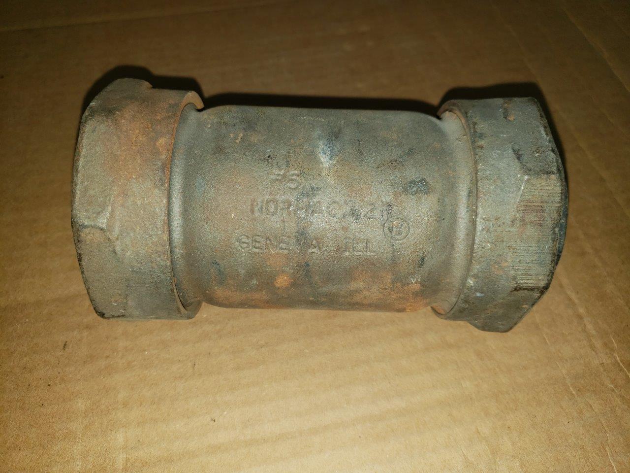 Normac BT Compression 2″ inch End Coupling Fitting | Chicago HVAC tools ...