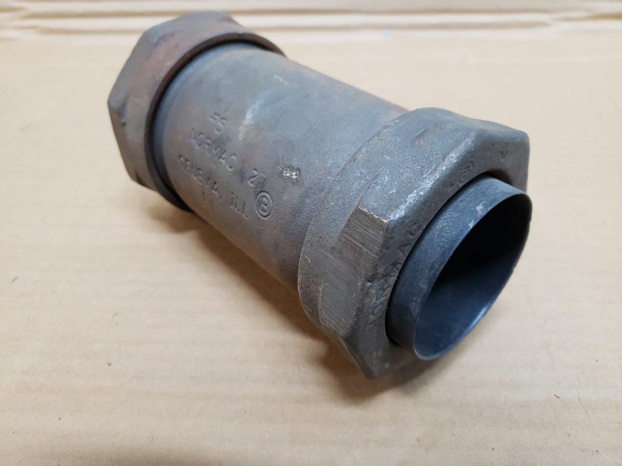 Normac BT Compression 2″ inch End Coupling Fitting | Chicago HVAC tools ...