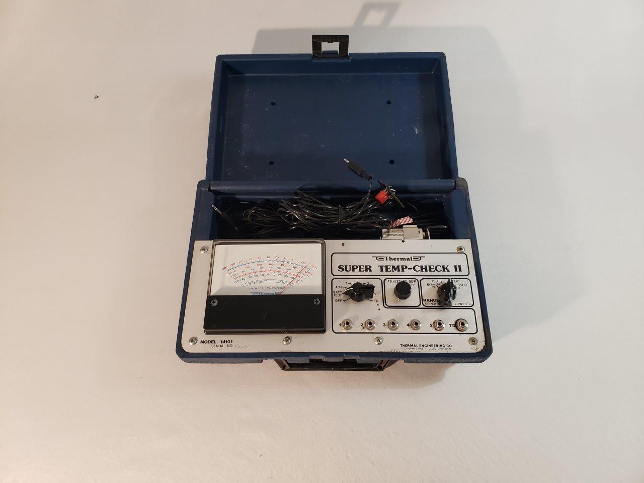 Thermal Super Temp-Check II 2 Model 14101 Professional Temperature ...