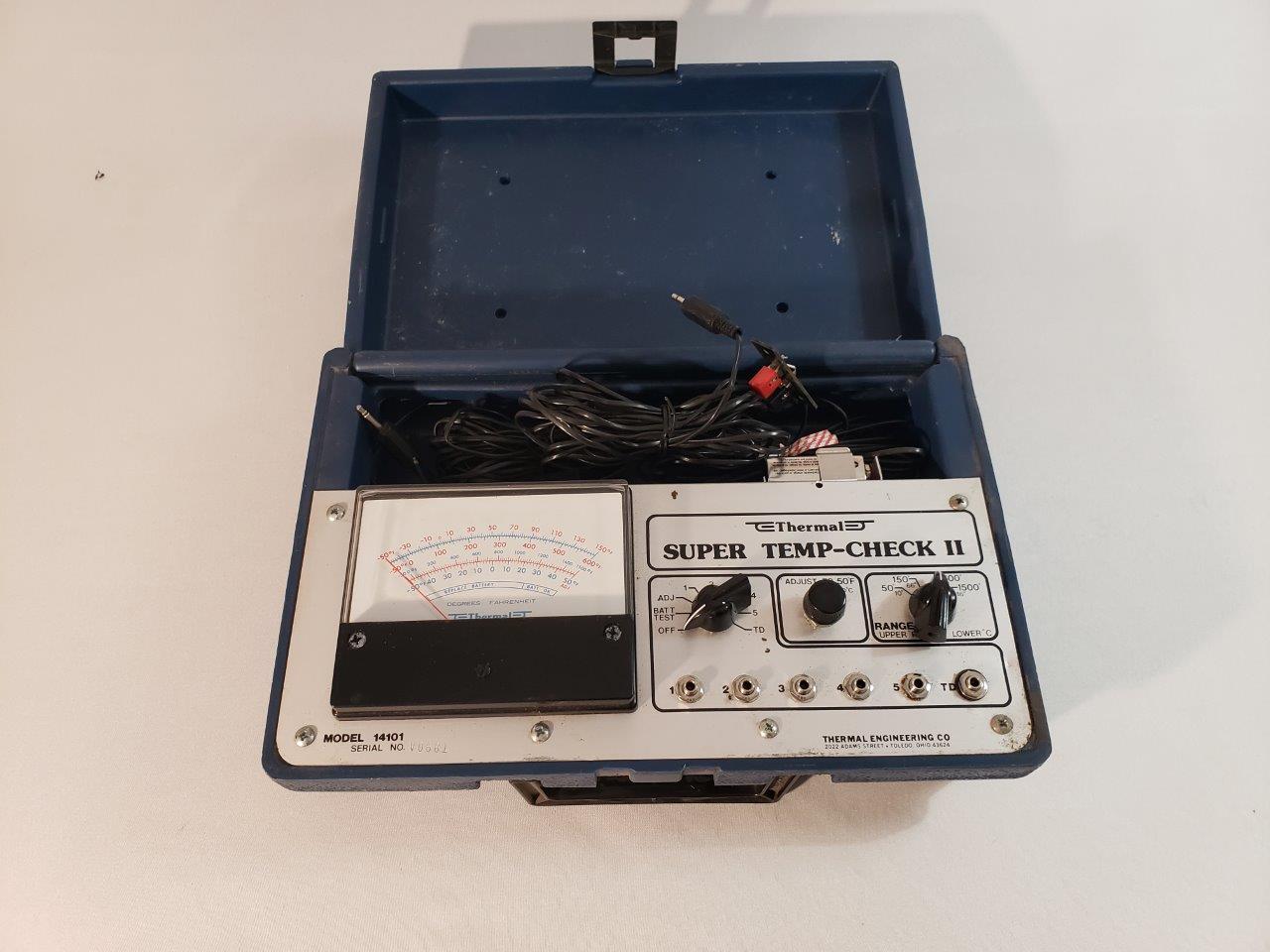 Thermal Super Temp-Check II 2 Model 14101 Professional Temperature ...