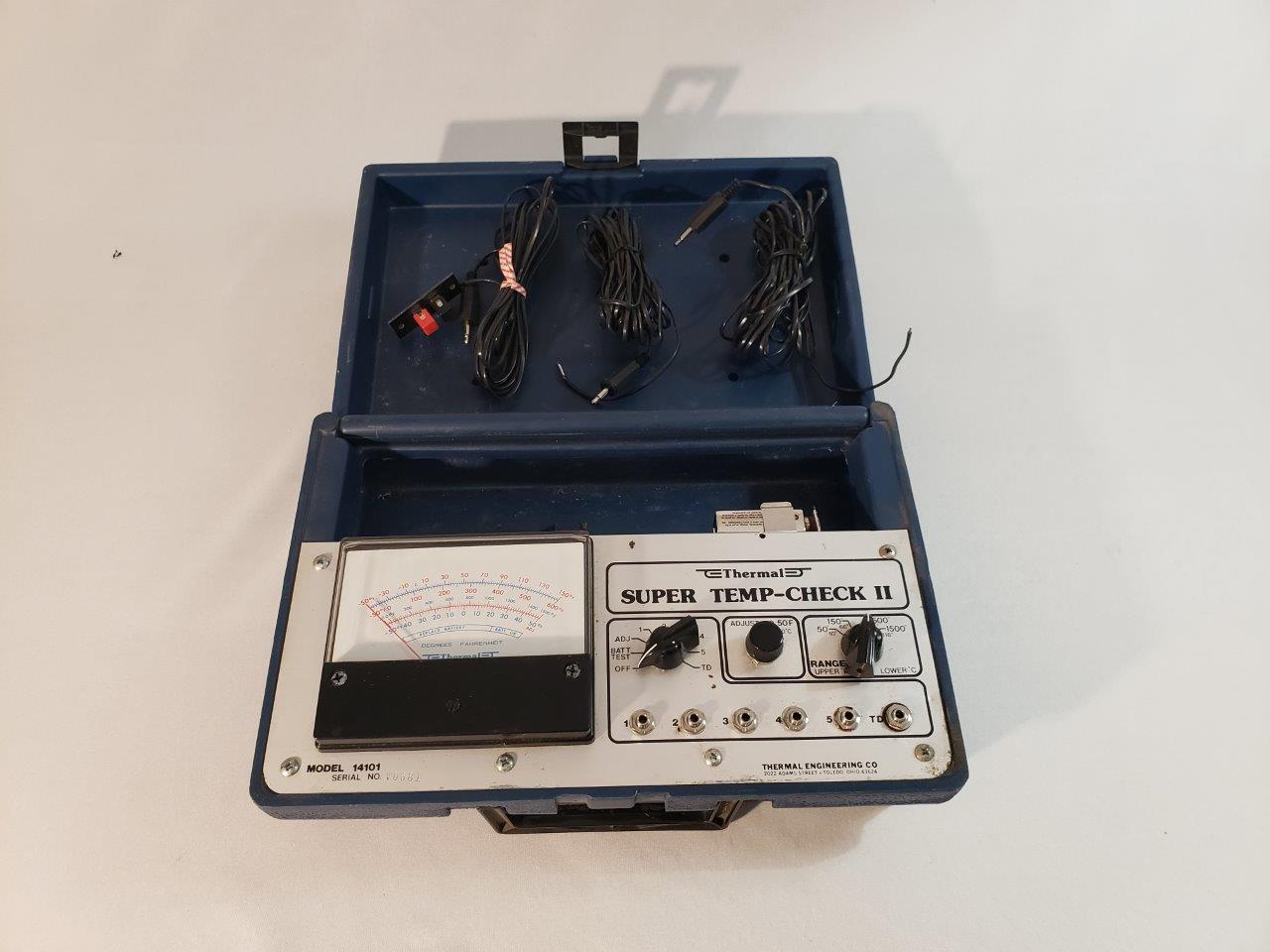 Thermal Super Temp-Check II 2 Model 14101 Professional Temperature ...