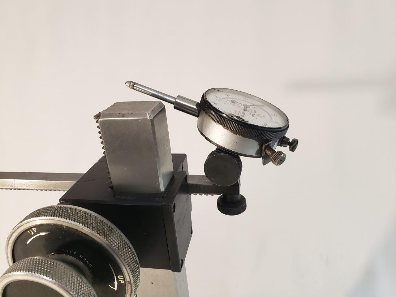 Standard gauge Co. Indicator Stand + Mitutoyo Dial Indicator .001″ to 1 ...