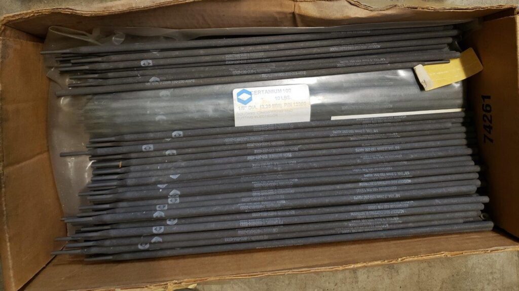 Certanium 100 AC/DC Straight 1/8″ (3.25mm) P/N 12000 10LBS Gouging ...