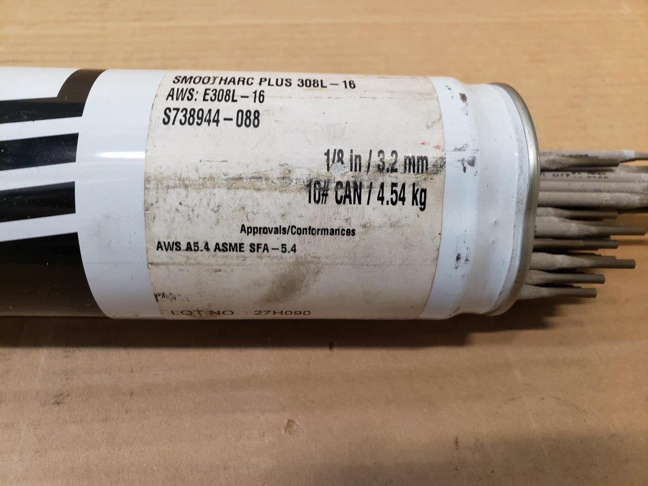 Hobart Premium Stick Welding Electrodes – Stainless Steel E308L-16, 1/8 ...
