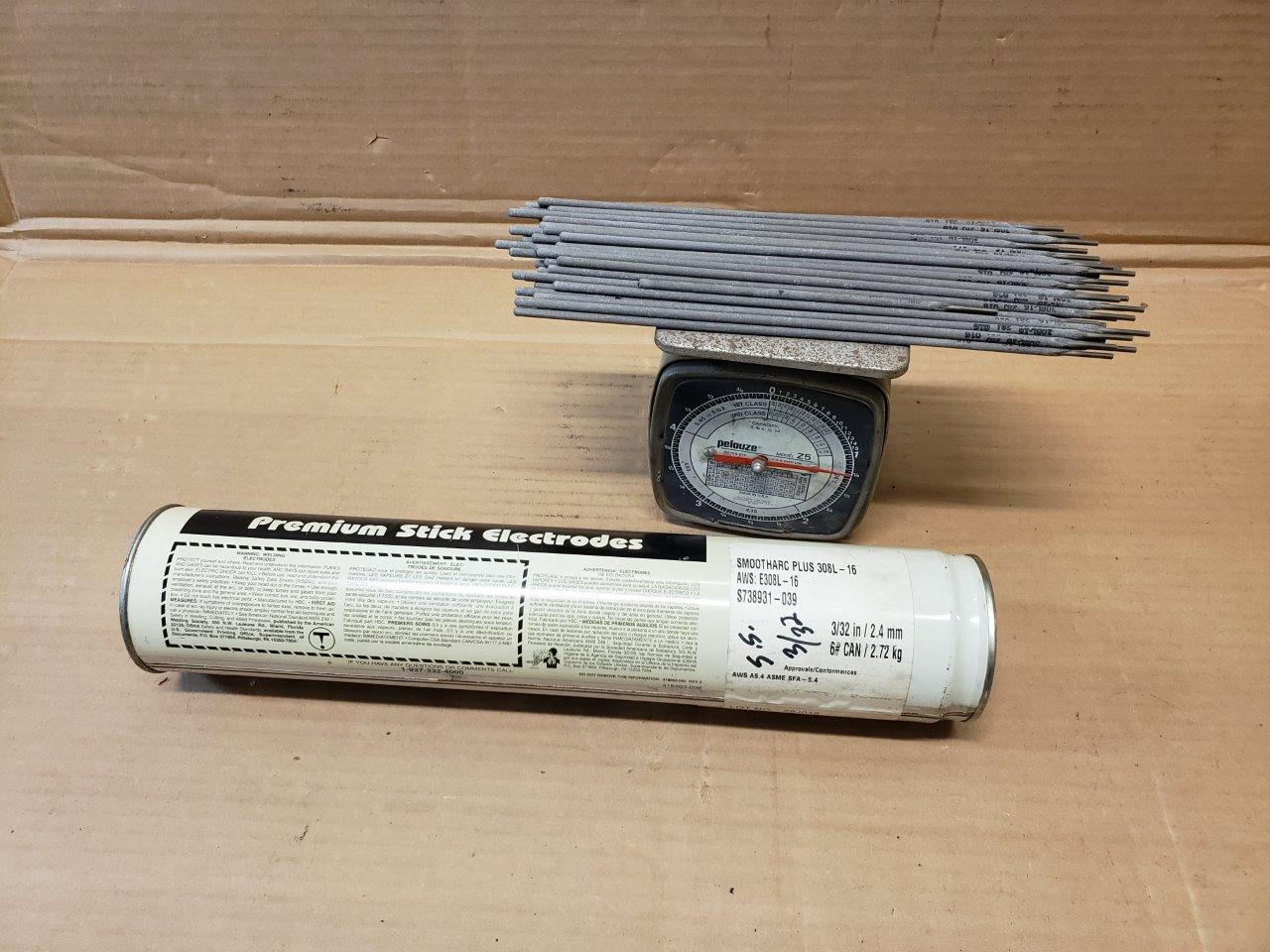 Hobart Premium Stick Welding Electrodes – Stainless Steel E308L-16, 3/ ...