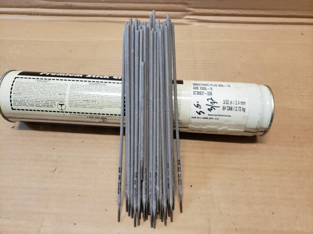 Hobart Premium Stick Welding Electrodes – Stainless Steel E308L-16, 3/ ...