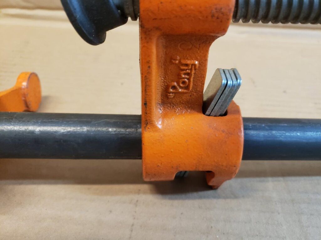 Pony 5603 Deep Throat Pipe Clamp For 3/4″ Pipe Woodworking/Bar/Cabinet ...