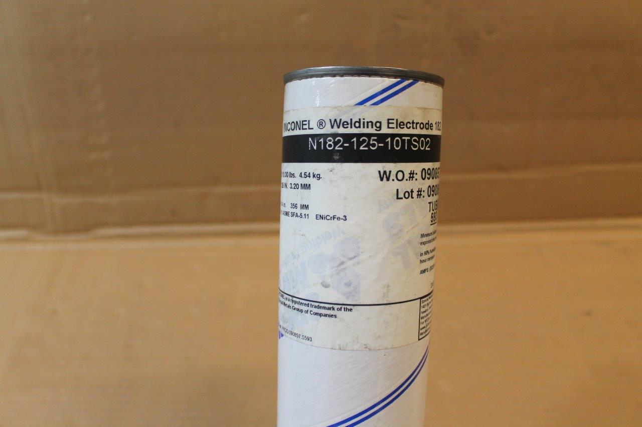 1/8″ ENiCrFe-3 INCONEL® Nickel Alloy Stick Electrode 10 lb N182-125 ...