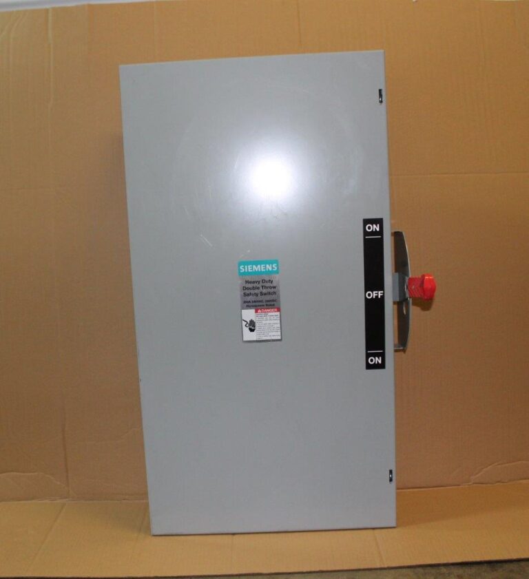DTNF324 Double Throw Non-Fusible Safety Switch 200A 240V by Siemens ...