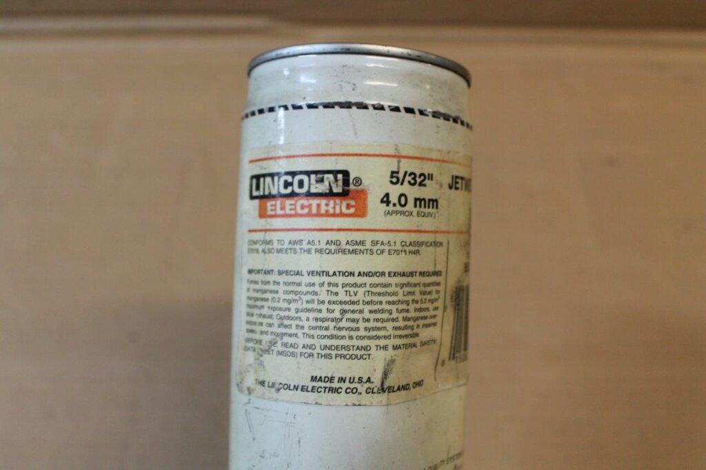Lincoln Electric E7018 Jetweld LH-70 Stick Electrode 5/32″ x 7 1/2 lb ...