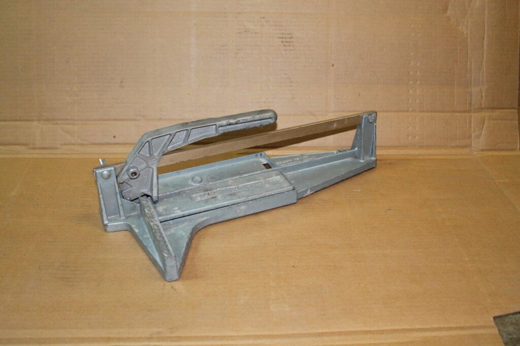 Tile Cutter Machine Manual Montolit Minimontolit 26A Cutting Lenght 36 ...