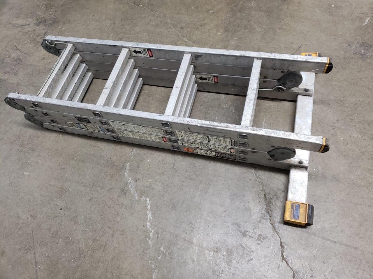 16’ Multimatic aluminum multi position Ladder 300 lb capacity | Chicago ...