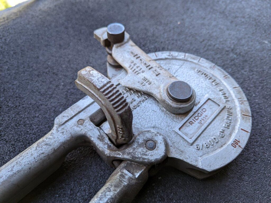 RIDGID 358 Geared Ratchet Tubing Bender, 5/8″ Tube OD | Chicago HVAC ...