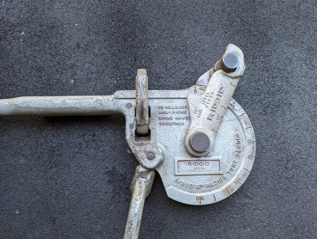 RIDGID 358 Geared Ratchet Tubing Bender, 5/8″ Tube OD | Chicago HVAC ...
