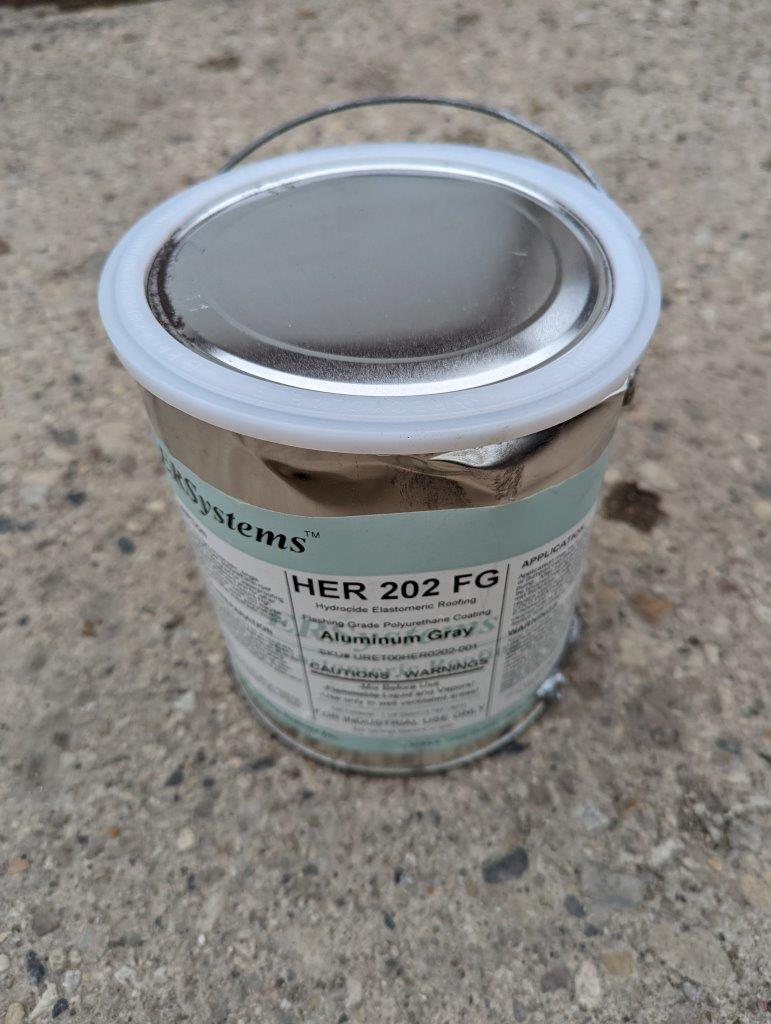 ERSystems HER 202 FG Hydrocide Elastomeric Roofing Flashing Grade ...