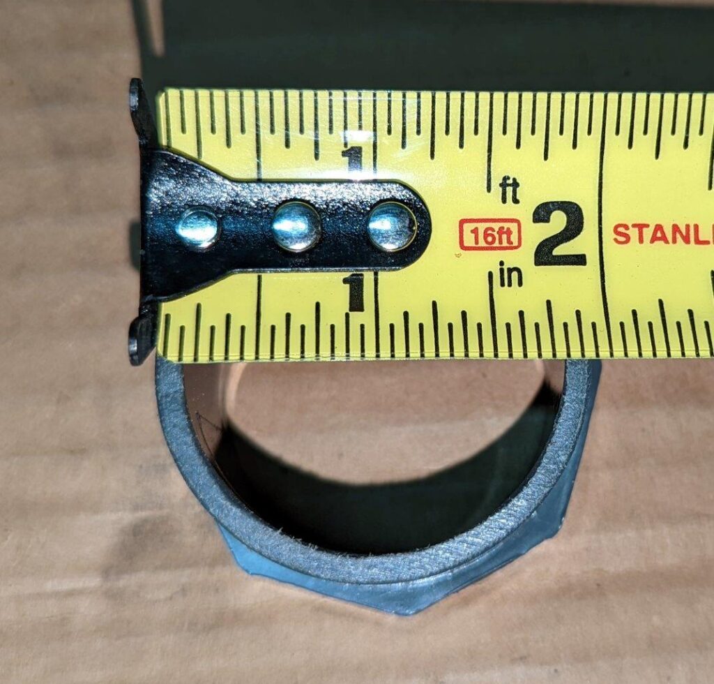 LASCO D2464/D2467 PVCI SCH80 1-1/2″ x 1-1/4″ Coupling Bushing Flush ...