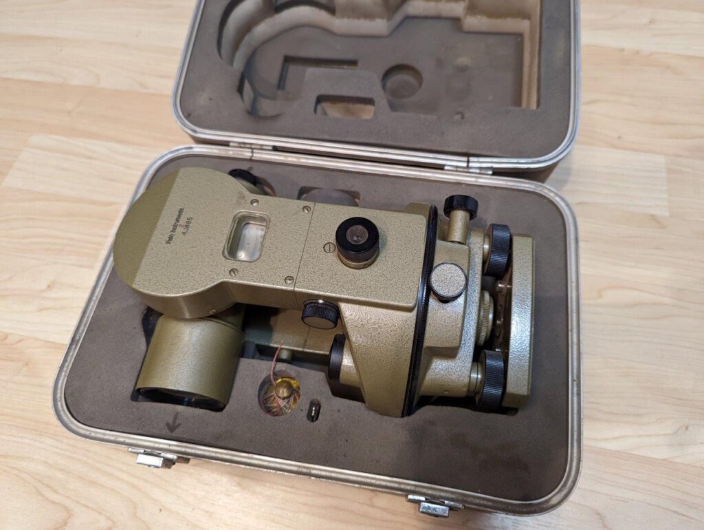 Path Instruments Transit TR-303 Theodolite Survey Scope (Z 4J885) with ...