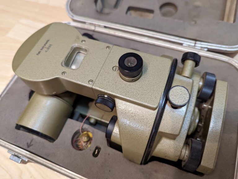 Path Instruments Transit TR-303 Theodolite Survey Scope (Z 4J885) with ...